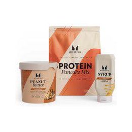 Myprotein Pancake Bundle - Butterscotch - Peanut Butter, Crunchy - Unflavoured