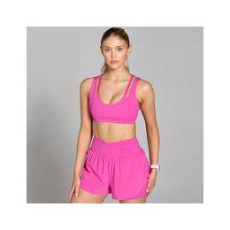 MP Damen TeMPo doppellagiger Sport-BH &ndash; Violett-Pink - XS