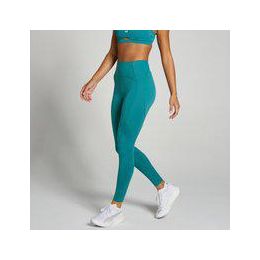 Myprotein MP Damen Tempo Ultra Curved Seam Leggings &ndash; Aqua-Blaugr&uuml;n - XL