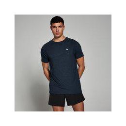 MP Herren Performance Kurzarm-T-Shirt &ndash; Navy meliert - M
