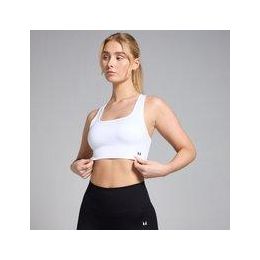 MP Damen Shape Nahtloser Sport-BH &ndash; Wei&szlig; - XXS