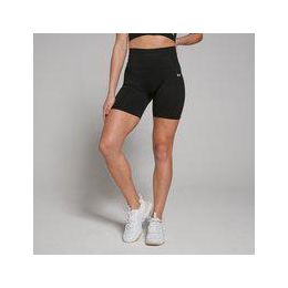 MP Damen Shape Nahtlose Radlerhose &mdash; Schwarz - L