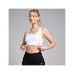 MP Damen Shape Nahtloser Sport-BH &ndash; Wei&szlig; - XS