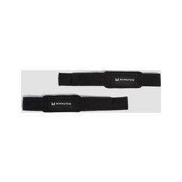 Myprotein Geposlsterte Zughilfen &ndash; Lifting Straps &ndash; Schwarz
