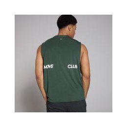 MP Herren TeMPo Graphic Oversized-Tanktop &ndash; Dunkelgr&uuml;n - S