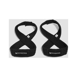 Myprotein Achter-Form Zughilfen &ndash; Lifting Straps &ndash; Schwarz - S (< 6'')