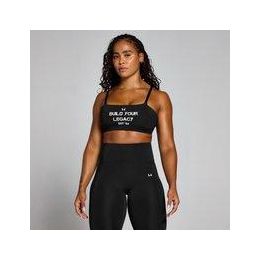 MP Damen Origin Graphic Trainings-Sport-BH &ndash; Schwarz - S