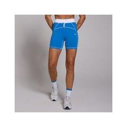 MP Damen TeMPo Kontrast-Shorts mit Kordelzug &ndash; Kobaltblau - XL
