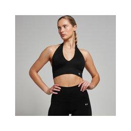 MP Damen TeMPo Nahtloser Neckholder-BH &ndash; Schwarz - XXL