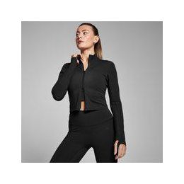 MP Damen TeMPo Crop-Jacke &ndash; Schwarz - M