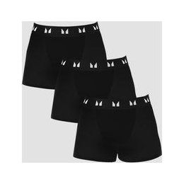 MP Herren Boxer - Schwarz (3er-Pack) - XS