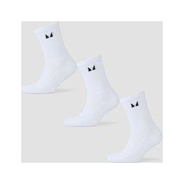 Myprotein MP Laufsocken (3er Pack) &ndash; Wei&szlig; - UK 2-5
