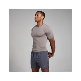 Myprotein MP Herren Active Nahtloses T-Shirt mit Aufdruck &ndash; K&uuml;hles Grau - XXL