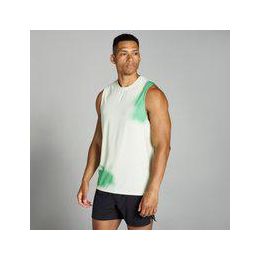 MP Herren Velocity Netz-Tanktop mit Aufdruck &ndash; Wei&szlig; - XXXL