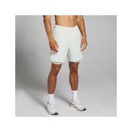 MP Herren Training 2-in-1-Shorts &ndash; Misty Green - XS