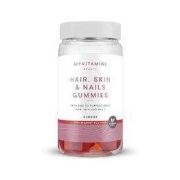 Myvitamins Haar, Haut und Nagel Fruchtgummi - 60Gummib&auml;rchen - Strawberry (Vegan)
