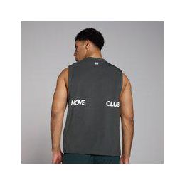MP Herren TeMPo Graphic Oversized-Tanktop &ndash; Verwaschenes Schwarz - S
