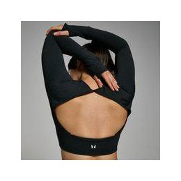 MP Damen Power Langarmshirt &ndash; Schwarz - XXS