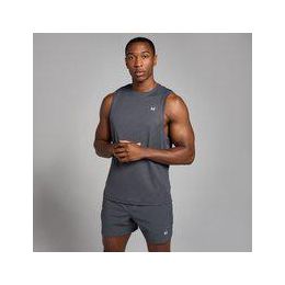 Myprotein MP Herren Active Grid Trainings-Tanktop &ndash; Dunkelgrau - XS