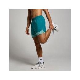 Myprotein MP Herren Tempo Pillar 13-cm-Shorts &ndash; Aqua Blaugr&uuml;n - XS
