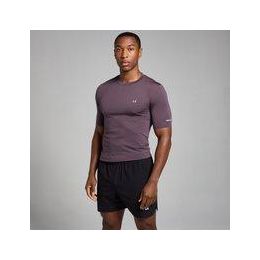 Myprotein MP Herren Active Nahtloses T-Shirt mit Aufdruck &ndash; Dunkles Lila - XXL
