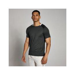 MP Herren TeMPo Trainingstop mit Gittertextur &ndash; Verwaschenes Schwarz - XS