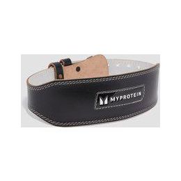 Myprotein Gewichtheberg&uuml;rtel aus Leder &ndash; Schwarz - Large (32-40 Inch)