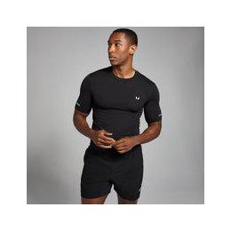 Myprotein MP Herren Active Nahtloses T-Shirt mit Aufdruck &ndash; Schwarz - M