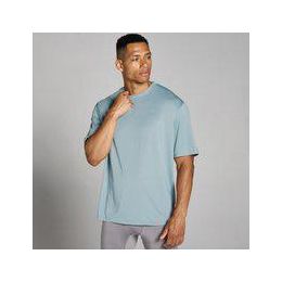 MP Herren TeMPo Oversize-Netz-Trainings-T-Shirt &ndash; Blei - S