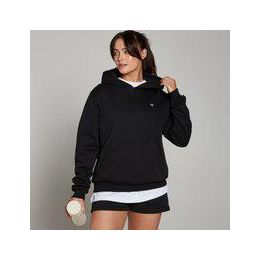 MP Damen Basics Kapuzenpulli in klassischer Passform &ndash; Schwarz - XXL