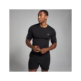 Myprotein MP Herren Active Nahtloses T-Shirt mit Aufdruck &ndash; Schwarz - L