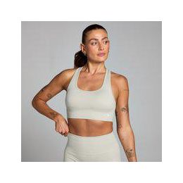 MP Damen Shape Nahtloser Sport-BH &mdash; Aschgrau - XS