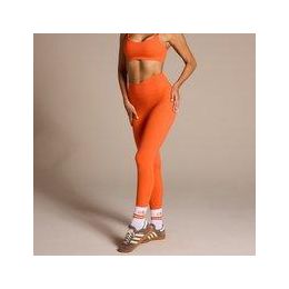Myprotein MP X Aleksandra Tempo Leggings &ndash; Orange - L