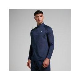 MP Herren Training Top mit 1/4-Rei&szlig;verschluss &mdash; Navy - XXS