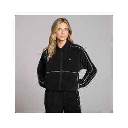 MP Damen Lifestyle Frottee-Trainingsjacke &ndash; Schwarz - XL