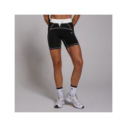 MP Damen TeMPo Kontrast-Shorts mit Kordelzug &ndash; Schwarz - XXL
