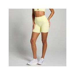 Myprotein MP Damen Tempo Ultra Curved Seam Shorts &ndash; Zitrone - XL
