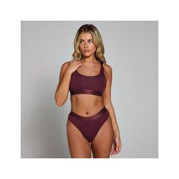 Myprotein MP Damen Bralette mit Rundhalsausschnitt &ndash; Dunkle Beere - XS