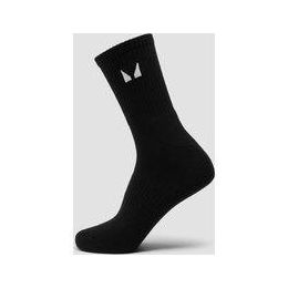 Myprotein MP Unisex Crew Socks (1 Pack) - Black - UK 9-11