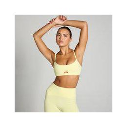 Myprotein MP Damen Tempo Ultra BH mit Tr&auml;gern &ndash; Zitrone - XL