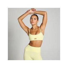 Myprotein MP Damen Tempo Ultra BH mit Tr&auml;gern &ndash; Zitrone - XXL