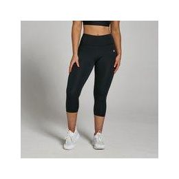 MP Damen Power 3/4-Leggings &ndash; Schwarz - S
