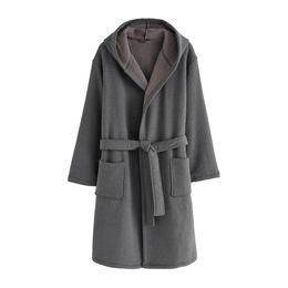 next Long Bathrobe male Grey size M