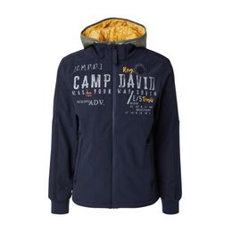 CAMP DAVID Jacke Herren Größe XL dunkelblau / weiß