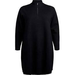 ZIZZI Knitted dress 'MZOE' female Black size XXL