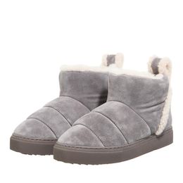 INUIKII Stiefel & Boots - Shearling Slipin - Gr. 37 (EU) - in Grau - f&uuml;r Damen