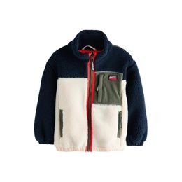Superdry Jacke Mädchen Größe 128 navy / khaki / rot / wollweiß