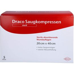 Saugkompressen steril 20x40 cm Draco 5 St