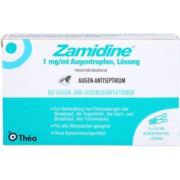 Zamidine 1 mg/ml Augentropfen Mehrdosenbehältnisse 5X0.6 ml