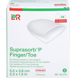 Lohmann & Rauscher Suprasorb P Finger/Toe PU-Schaumverb.steril Gr.S 10 St